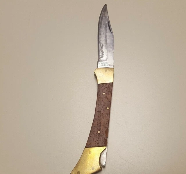 VINTAGE COLLECTIBLE PAKISTAN Folding Knife/Blade - Hunting EUR 12,52 ...