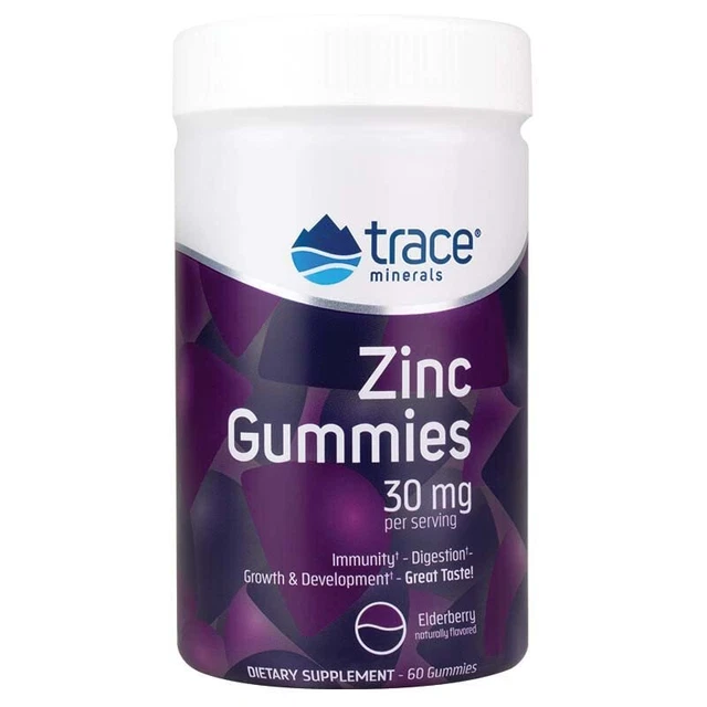 RESEARCH, ZINC GUMMIES (Zinc Citrate), Elderberry Flavoured, 15mg £29. ...