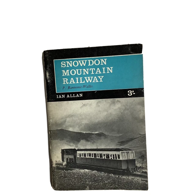 SNOWDON MOUNTAIN RAILWAY By Ransome-Wallis 1964 £6.50 - PicClick UK