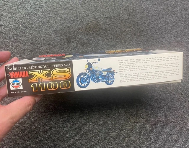 YAMAHA XS1100 UNION World Big Motorcycle Series No.5 Plastic Model 1/15 ...