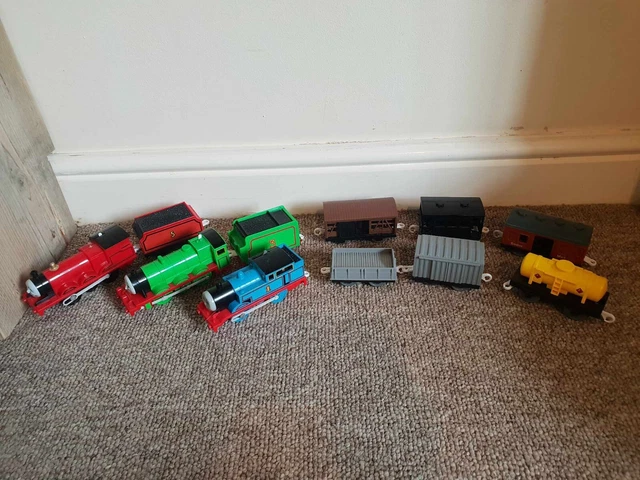 PERCY TANKER MAIL Car Sodor Trackmaster Tomy Thomas & Friends Tank ...