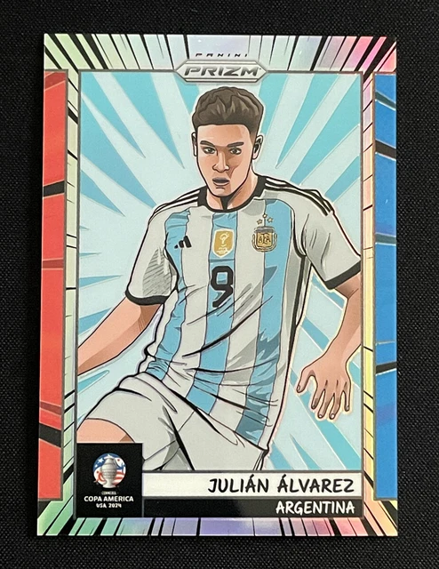 2024 PANINI PRIZM Conmebol Copa America Julian Alvarez #2 Manga Case ...