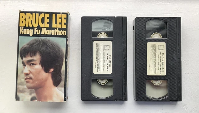 BRUCE LEE KUNG Fu Marathon VHS Chinese Connection Documentaires 4 films ...