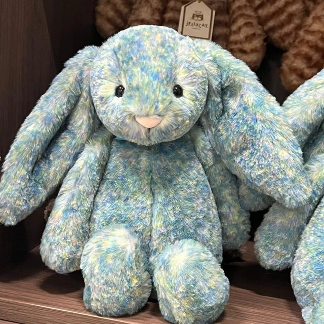25TH ANNIVERSARY JELLYCAT Bashful Azure Bunny 31cm Collectible Plush ...