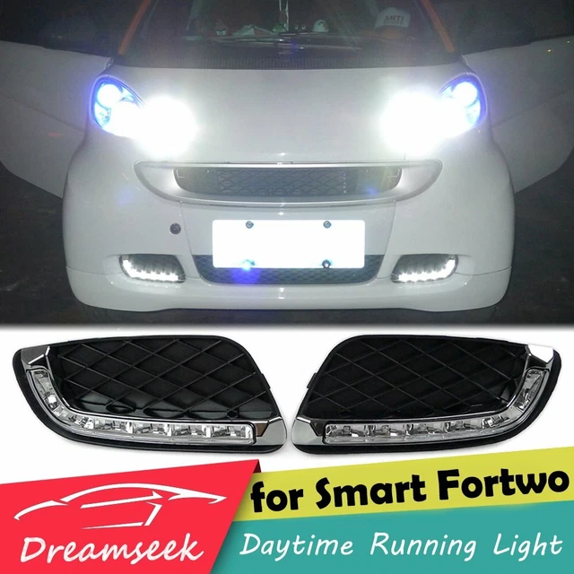LED DRL LAMPE pour Benz Smart Fortwo W451 2008 2009 2010 2011 Diurne ...