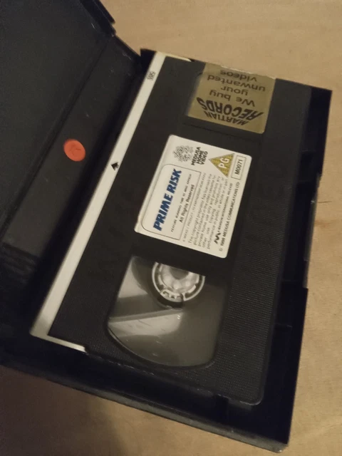 PRIME RISK VHS Video Lee Montgomery Toni Hudson £21.50 - PicClick UK
