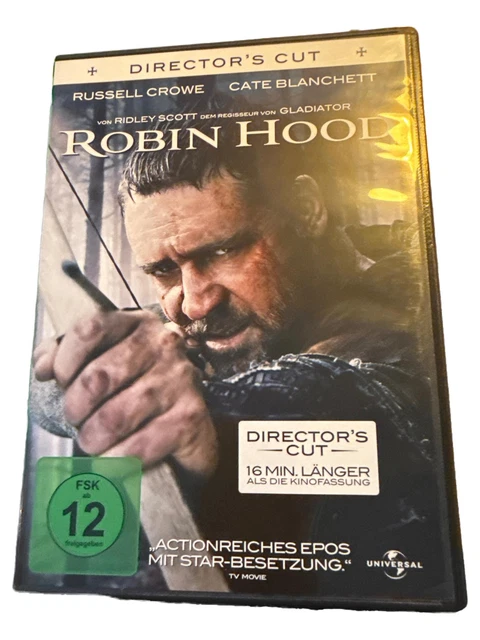 ROBIN HOOD DIRECTOR'S Cut DVD Russell Crowe Ridley Scott EUR 6,95 ...