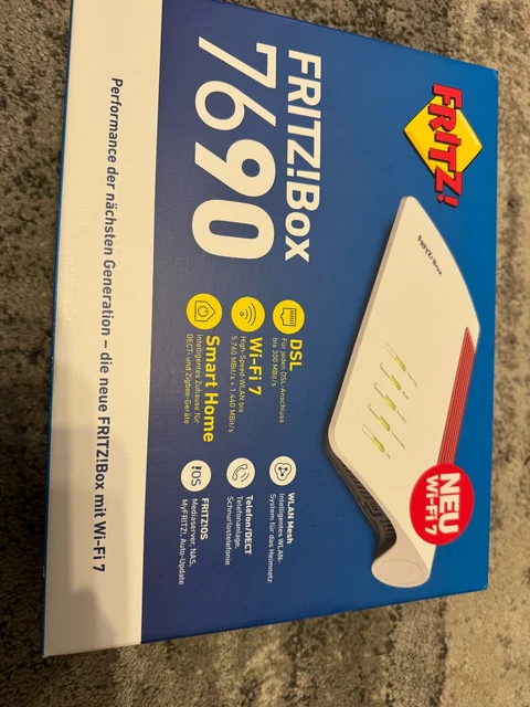AVM FRITZ!BOX 7690 weiß WiFi 7 EUR 180,00 - PicClick DE