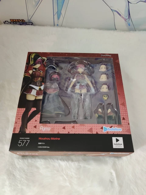 MAX FACTORY HOUSHOU Marine Figma #577 Hololive Figure EUR 100,19 - PicClick IT