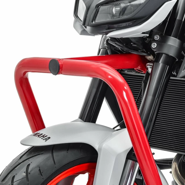 BÉQUILLE MOTO AVANT sous T de fourche ConStands V5 rouge avec 27mm Pin ...
