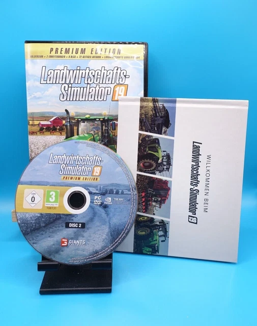 LANDWIRTSCHAFTS-SIMULATOR 19 - Premium Edition · PC DVD Spiel ...