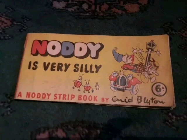 NODDY IS VERY Silly Enid Blyton Genuine 1St Edition Strip Book April ...