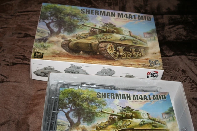 BORDER MODELS 1/35 Sherman M4A1 Mid Production # 047 £31.88 - PicClick UK