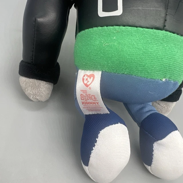 TY SING 2 Johnny the Gorilla 9" Rare & Retired Animal Plush Soft Toy £ ...