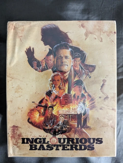INGLOURIOUS BASTERDS ZAVVI Exclusive Complete Edition Steelbook 4K ...