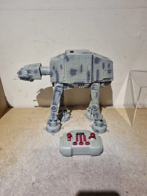 STAR WARS AT-AT Walker U-Command Thinkway With Remote Control Working ...