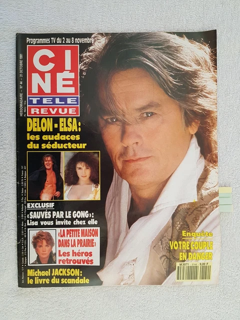 CINE REVUE N°44 1991 Delon Elsa Lark Voorhies David Bowie Natalie Wood M.gilbert EUR 4,00 ...