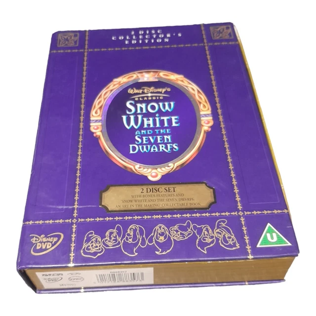 SNOW WHITE AND The Seven Dwarfs 2 Disc DVD Collectors Edition DVD Box ...