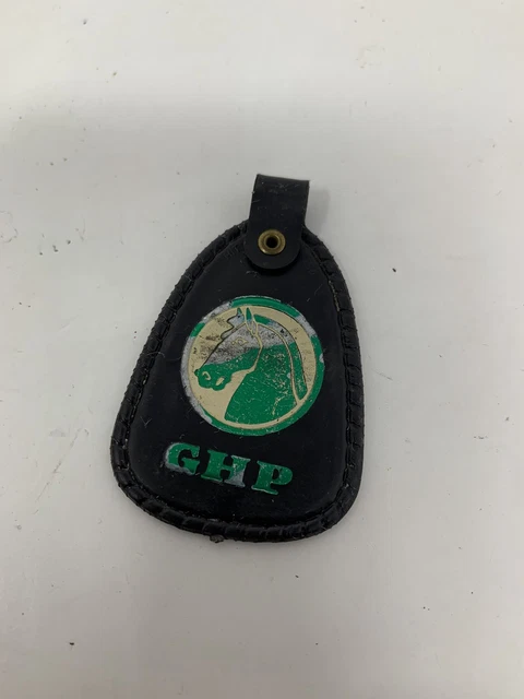 VINTAGE COOP COOPERATIVE Gasolines Gas Co-op Double Circle Keychain-NO ...