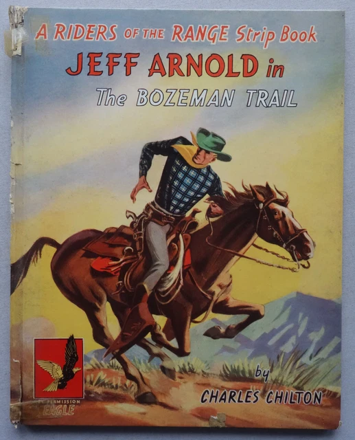 EAGLE COMIC RIDERS of the Range Strip Book Jeff Arnold The Bozeman ...