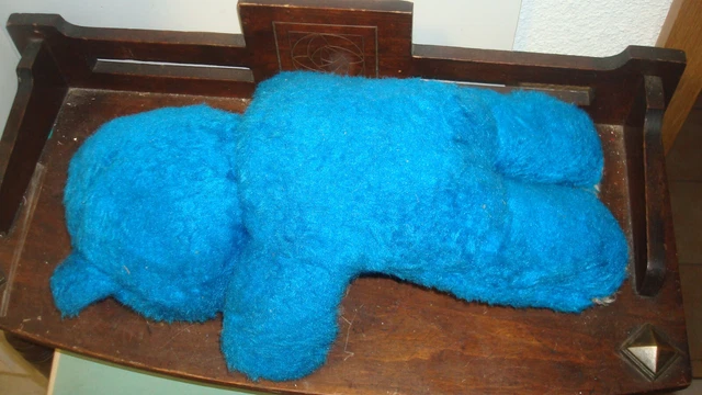 ALTER DDR BÄR mit Gummigesicht Plüschtier 70er Jahre ca 30 cm EUR 33,00 ...