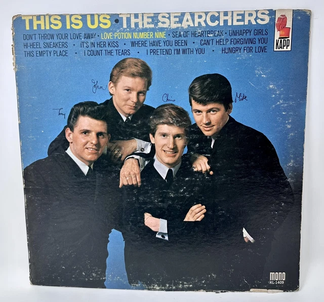 LP VINYLE THE Searchers This Is Us 1964 Kapp Records KL-1409 Love Potion No Nine EUR 21,17 ...