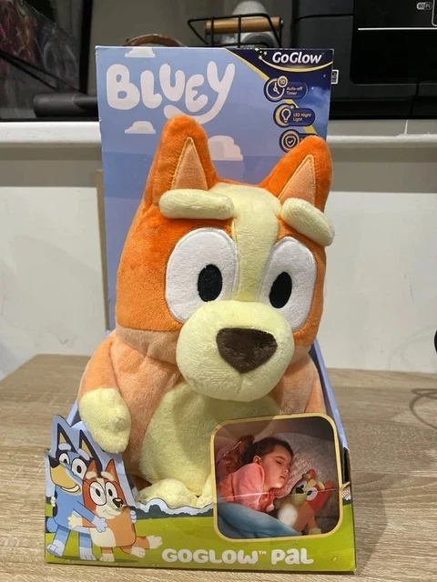 BLUEY GOGLOW PAL Bingo Light Soft Toy Brand New For 2 years Plus £17.49 ...