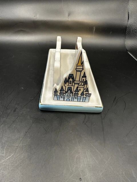 DISNEY PARKS MAGIC Kingdom Main Street Cinderella Castle Trinket Tray ...