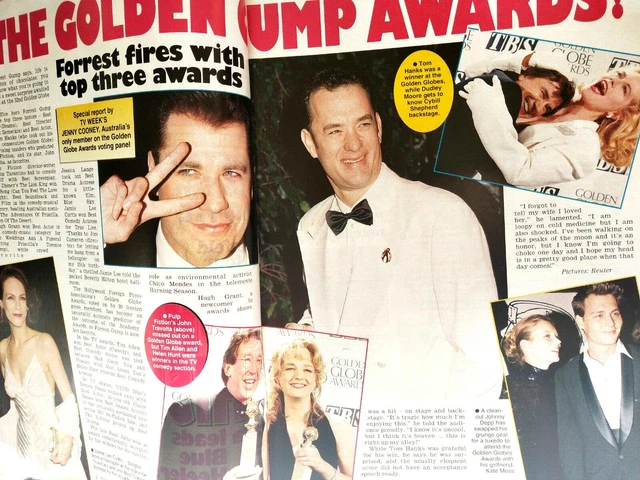 TV WEEK MAGAZINE 1995 Peter Phelps~Pierce Brosnan~Kevin Costner~Kylie ...