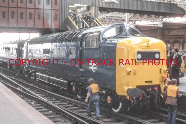 UK RAILWAY PHOTOGRAPH Of Class 55 Deltic 55007. Rm55-80 £1.70 - PicClick UK