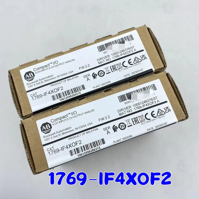 ALLEN-BRADLEY 1769-IF4XOF2 COMBINATION Analog Module 1769IF4XOF2 AB ...