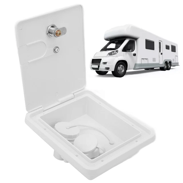 XXL RV GRAVITY Water Hatch Inlet Lock With 1/2in Vent 1‑1/4in Tower ...