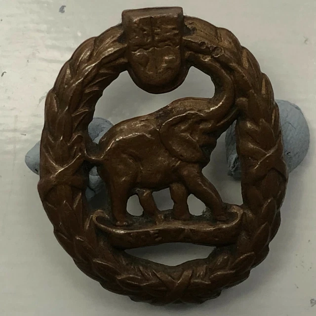 WW2 SOUTH Africa Native Military Corps Collar badge genuine bronzed ...