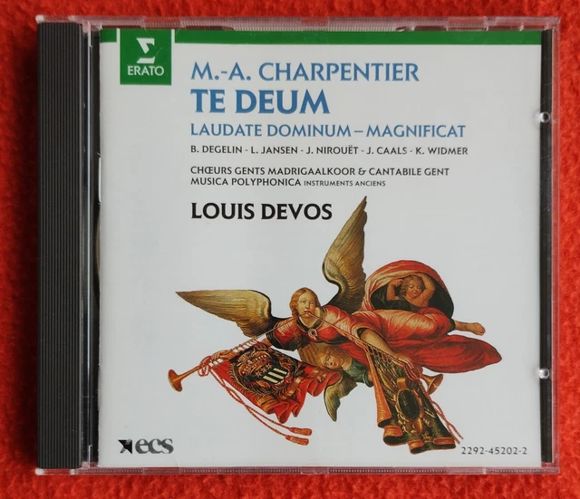 MARC-ANTOINE CHARPENTIER - Te Deum - Louis Devos EUR 9,00 - PicClick FR