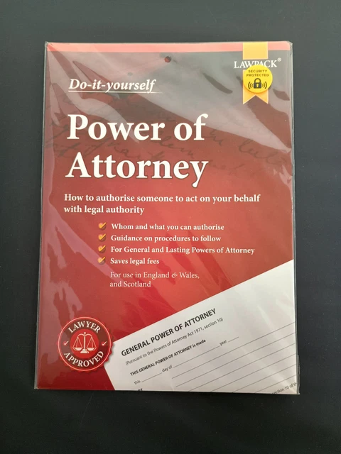 POWER OF ATTORNEY Kit: For Creating General and Lasting Powers of ...