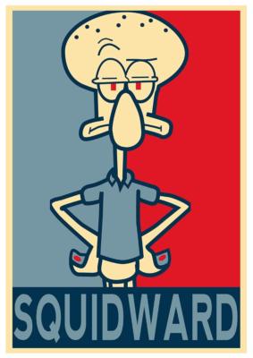 POSTER PROPAGANDA - SpongeBob Squidward - Formato A3 42x30cm EUR 7,90 ...