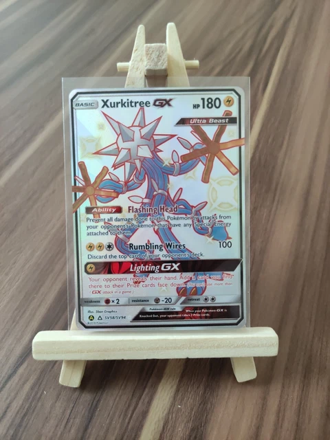 XURKITREE GX SV58/SV94 Hidden Fates Ultra Rare Shiny Vault Pokemon Card ...