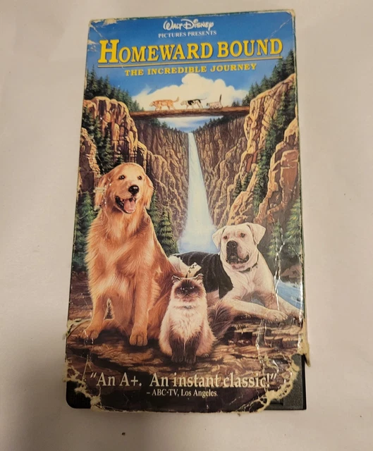 HOMEWARD BOUND: THE Incredible Journey (VHS, 1998, £2.64 - PicClick UK