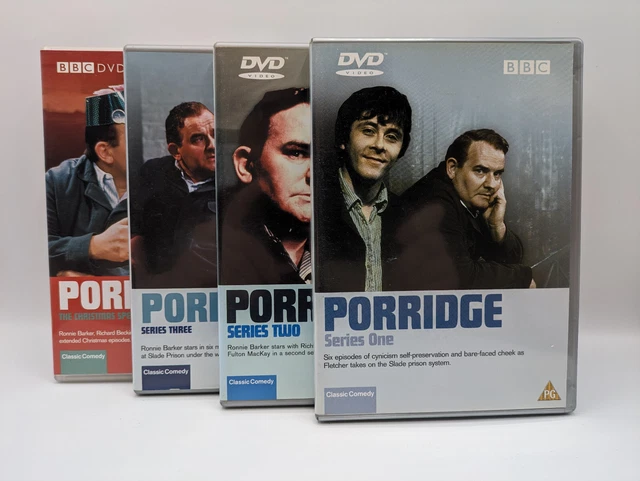 DVD - PORRIDGE (BBC) Box Set - Series 1-3 plus Christmas Specials (All ...
