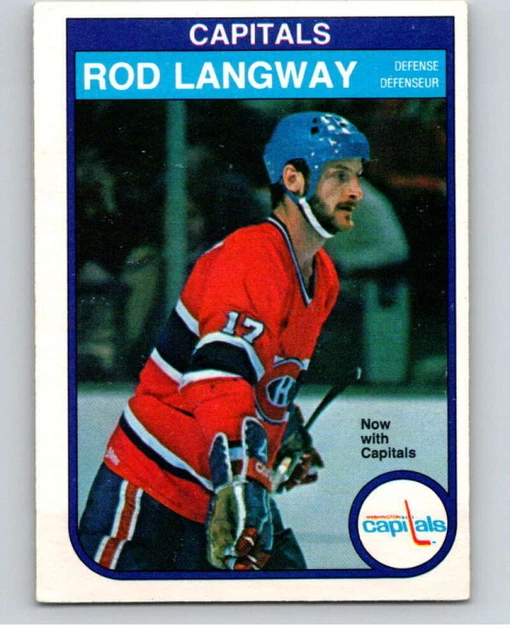 1982-83 O-PEE-CHEE #368 Rod Langway Washington Capitals V59692 EUR 1,00 ...