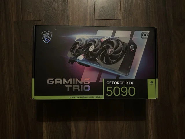 MSI GEFORCE RTX 5090 GAMING TRIO OC 32GB GDDR7 Gaming Graphics Card ...