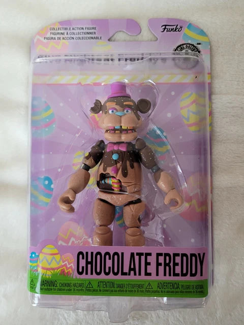 CHOCOLATE FREDDY ACTION Figure Five Nights at Freddy's FNaF Easter ...