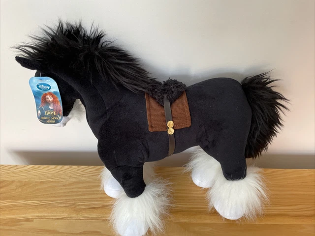 RARE DISNEY STORE Exclusive Brave Angus The Horse Plush Soft Toy Large ...