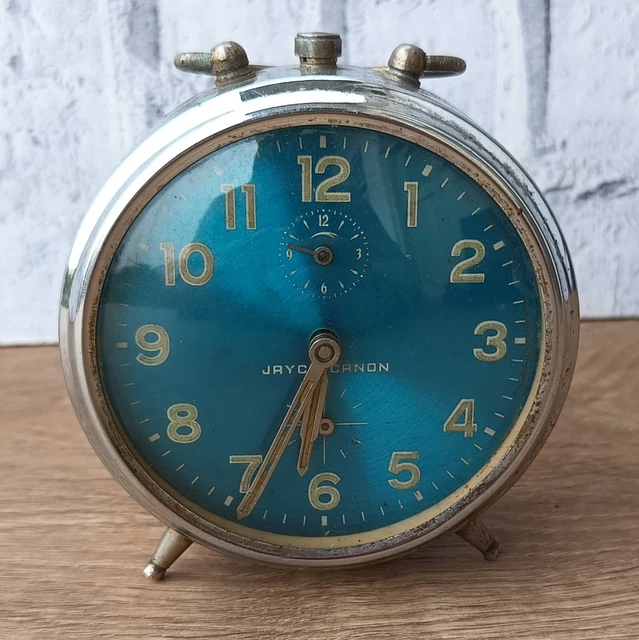 ANCIENNE HORLOGE DE table de collection originale JAYCO CANON rare ...