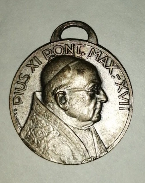 MÉDAILLE RELIGIEUSE DU Pape Pie XI PIUS PONT MAX XVII EUR 12,00 ...