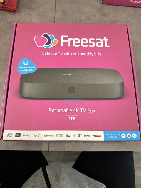 FREESAT UHD-4X SMART 4K Ultra HD 1TB Digital TV Recorder - NEW BOXED £ ...