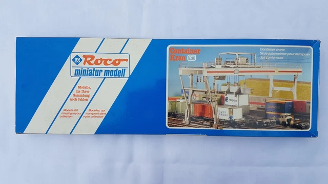 ROCO H0 1786 Containerkran OVP ungebaut EUR 99,99 - PicClick DE