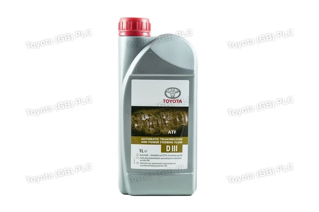 GENUINE TOYOTA ATF Automatic transmission fluid Oil D Dextron III 1 ...