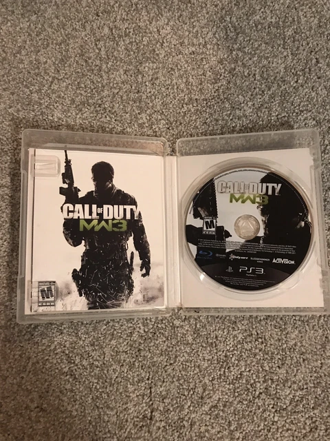 CALL OF DUTY Modern Warfare 3 Sony PlayStation 3 PS3 CIB Complete ...