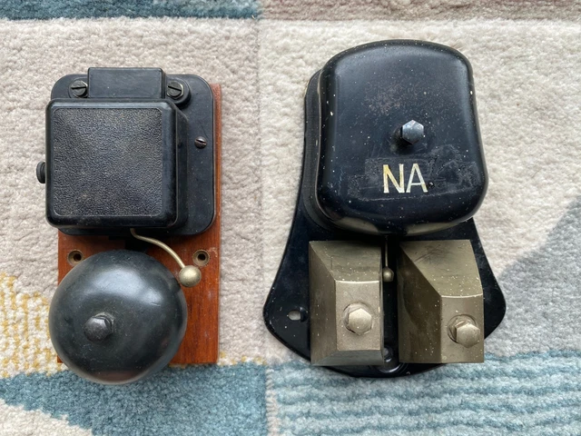 2 ORIGINAL GPO Telephone Engineer Bells, Bell 66A & Bell 64F £11.11 ...